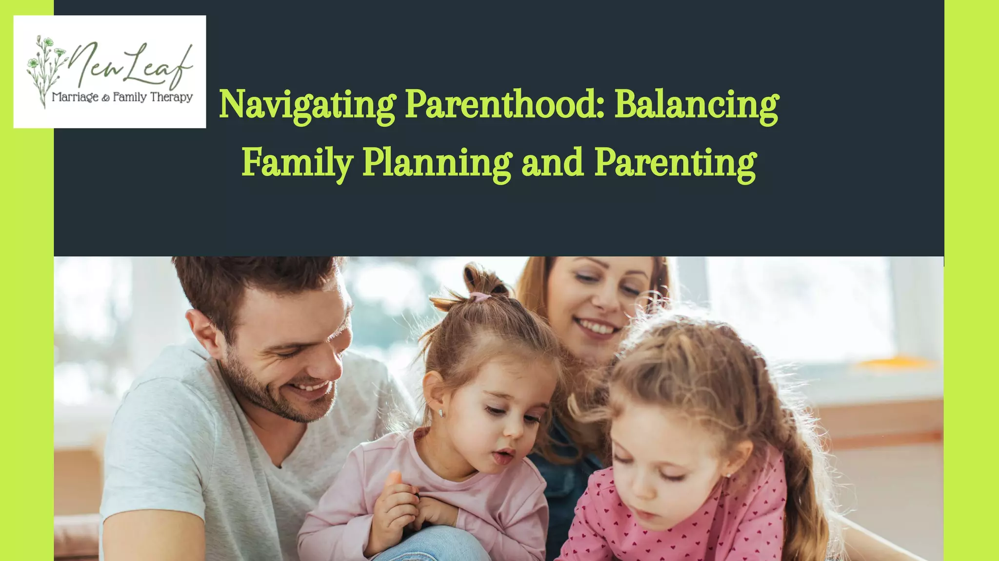 Navigating Parenthood Balancing Family Planning and Parenting | PPT