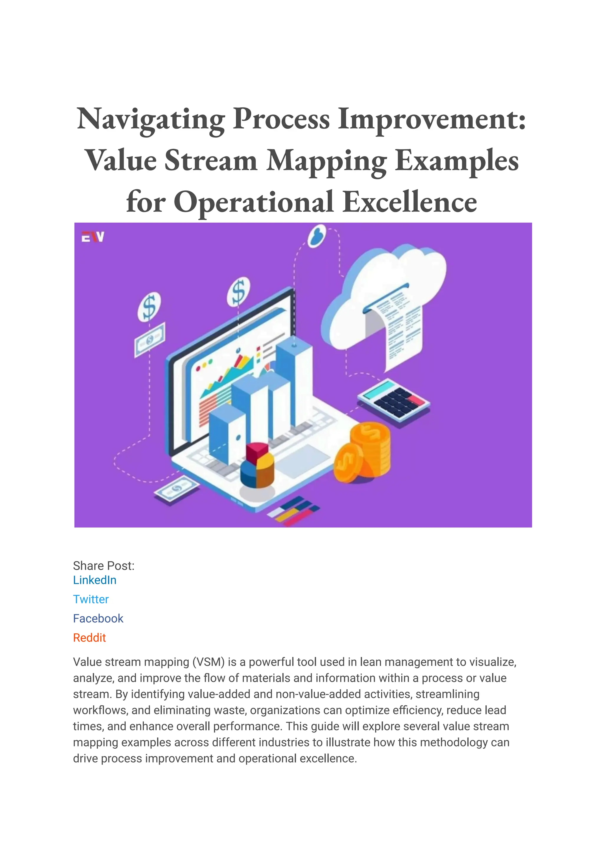Navigating Process Improvement_ Value Stream Mapping Examples for ...