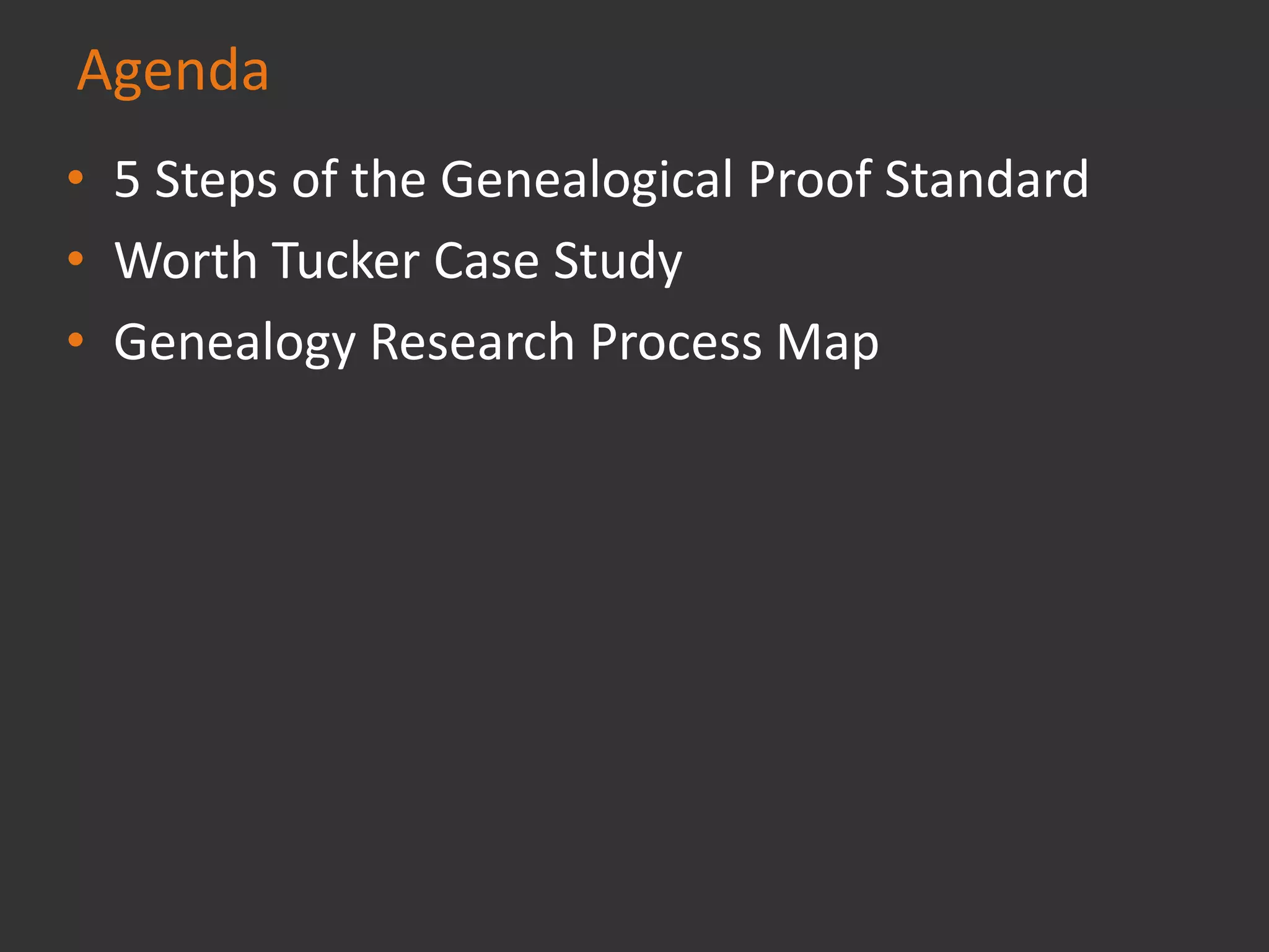 Navigating Research with the Genealogical Proof Standard - July 2009 | PDF