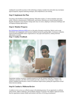 Navigating Success: 14 Steps of the Strategic Planning Process | PDF