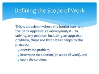 Navigating the Appraisal Process | PDF