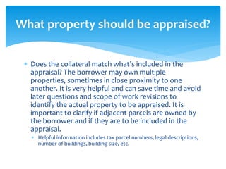 Navigating the Appraisal Process | PPT