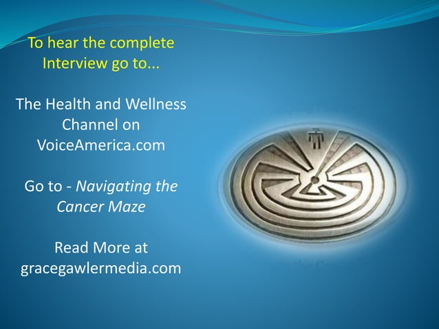 Navigating the cancer maze 7. Professor Rajiv Khanna with Grace Gawler ...