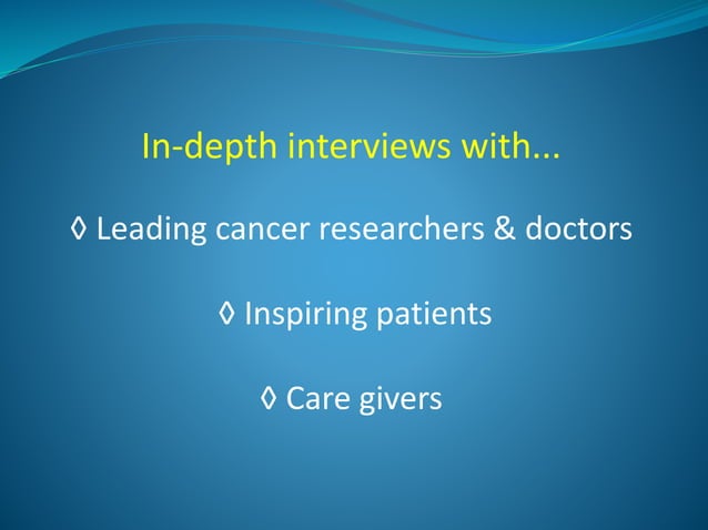 Navigating the cancer maze 7. Professor Rajiv Khanna with Grace Gawler ...