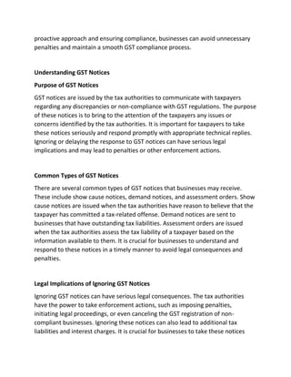 Navigating the Challenges of GST Notices and Technical Replies.pdf