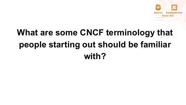 Navigating the CNCF landscape, the right way | PDF