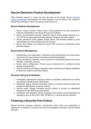 Navigating the Complexities of IoT Security_ Best Practices | PDF