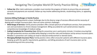 Navigating The Complex World Of Family Practice Billing.pptx