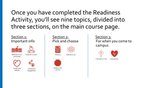 UVic Pre-Arrival Program: Navigating the course tutorial | PPTX