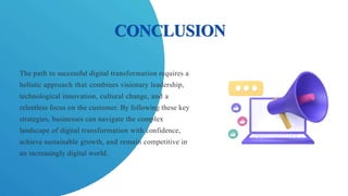 Navigating the Digital Business Transformation Landscape Strategies for ...