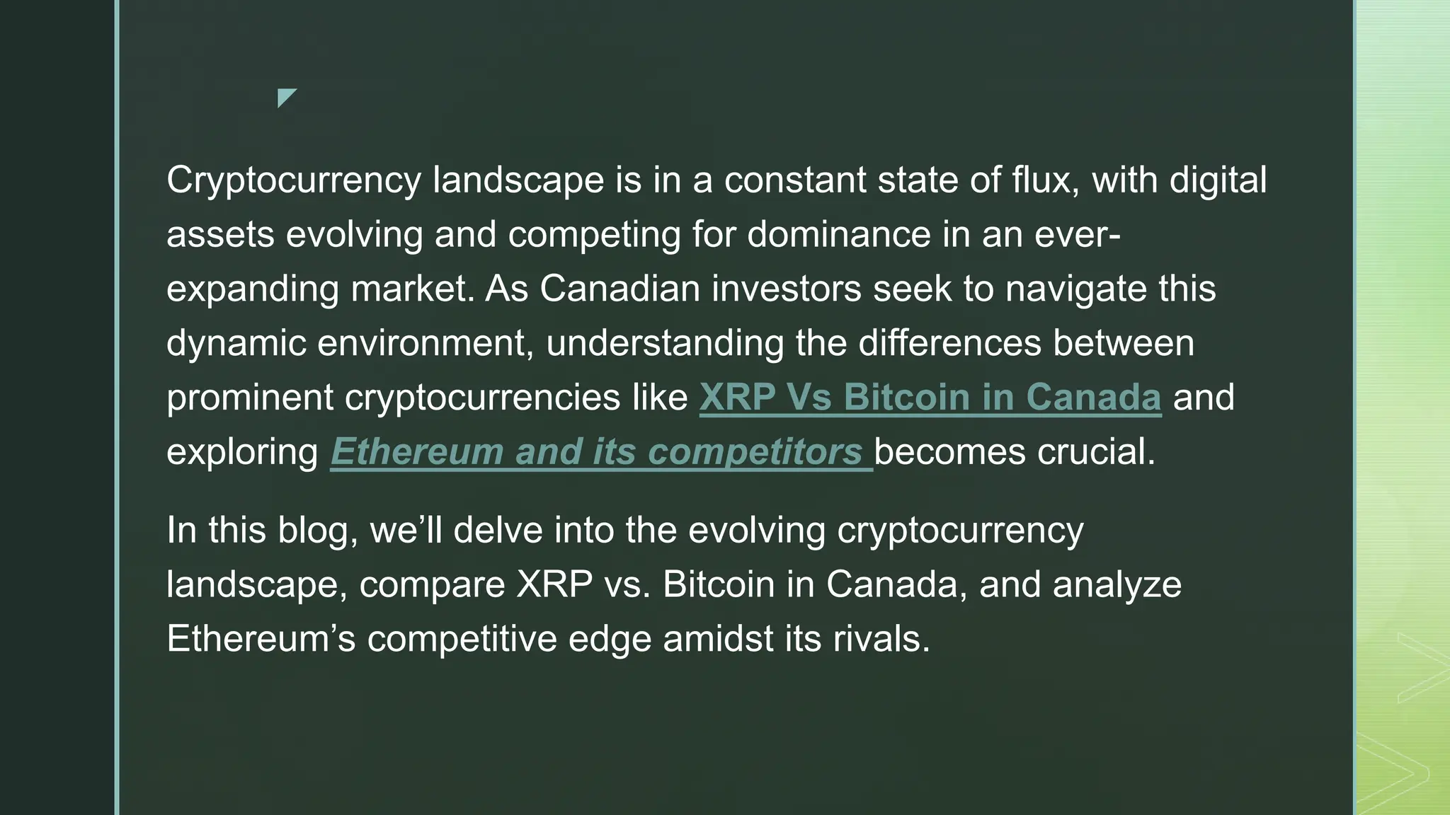 Navigating the Evolving Cryptocurrency Landscape | PPTX
