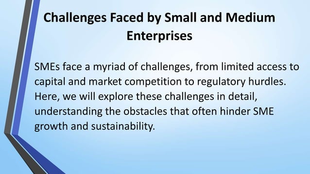 Navigating the Financial Landscape: A Comprehensive Guide to SME ...