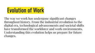 Navigating the future of work|| learn from technology | PPT