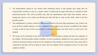 Challenges and solutions in Law school Administration | PPTX