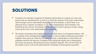 Challenges and solutions in Law school Administration | PPTX