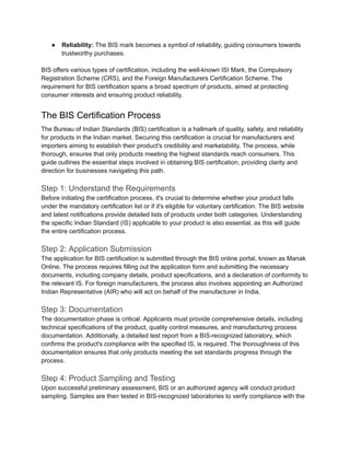 Navigating the Maze of BIS Certificate Registration in India.pdf