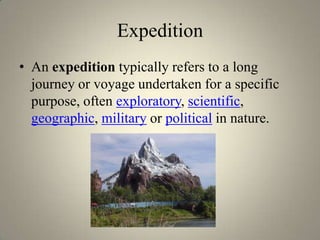 Navigating the middle school expedition | PPTX