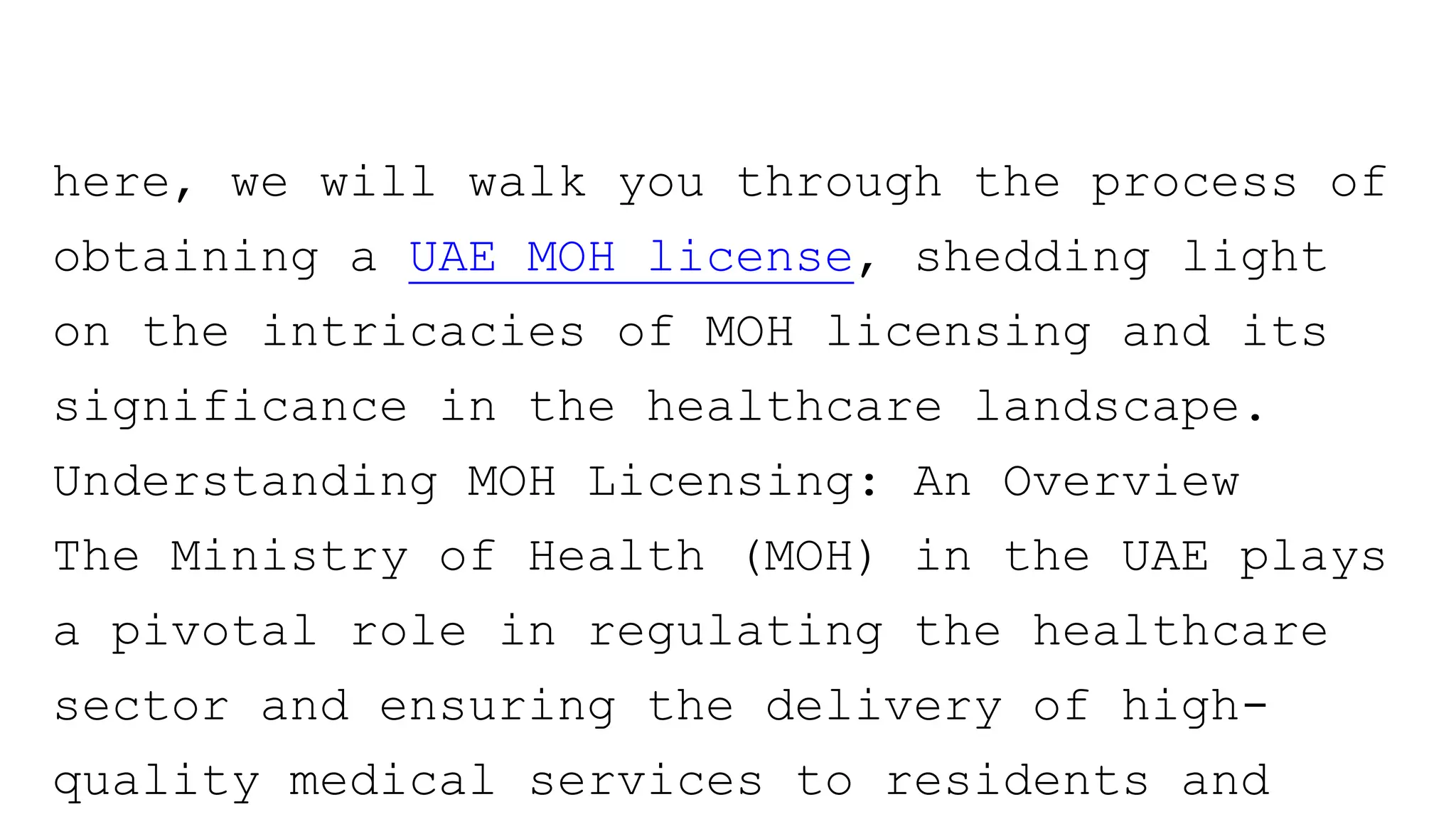 Navigating the Path to a UAE MOH License.pptx