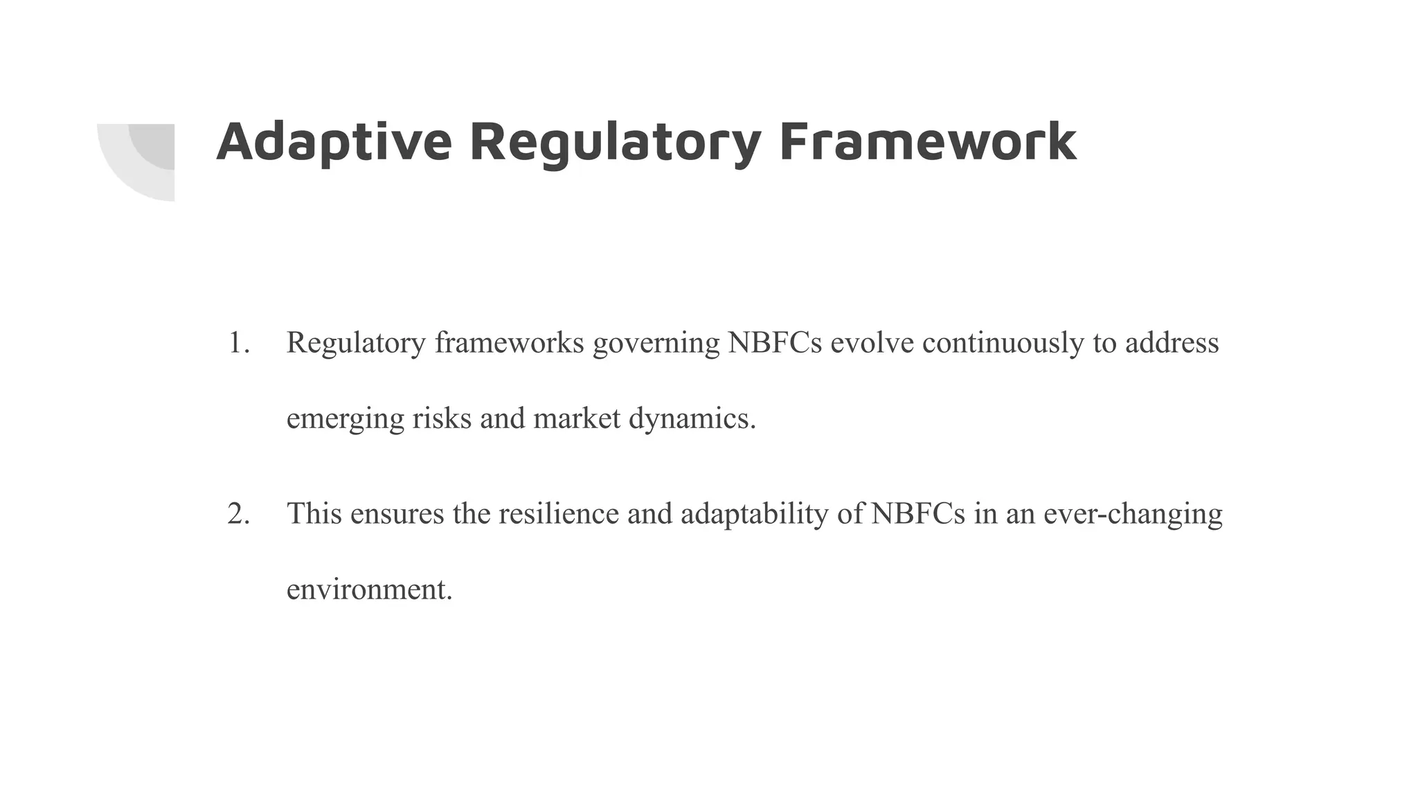 Navigating the Regulatory Landscape of Non-Banking Financial Companies ...