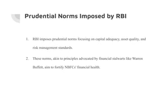 Navigating the Regulatory Landscape of Non-Banking Financial Companies (NBFCs) in India | PDF