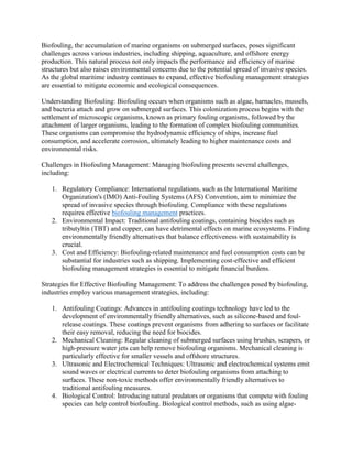 Navigating the Seas of Biofouling Strategies for Effective Management.docx