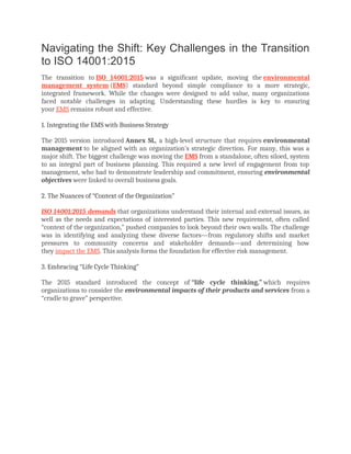 Navigating the Shift Key Challenges in the Transition to ISO 140012015.docx