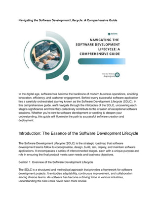 Navigating the Software Development Lifecycle_ A Comprehensive Guide.pdf
