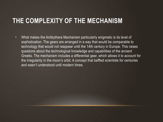 Navigating the Stars The Mystery of the Antikythera Mechanism.pptx