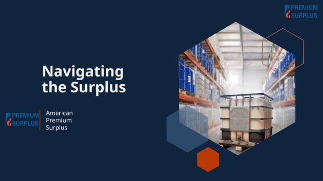 Challenges in the Chemical Industry Navigating the Surplus.pptx | Business Accounting & Finance ...