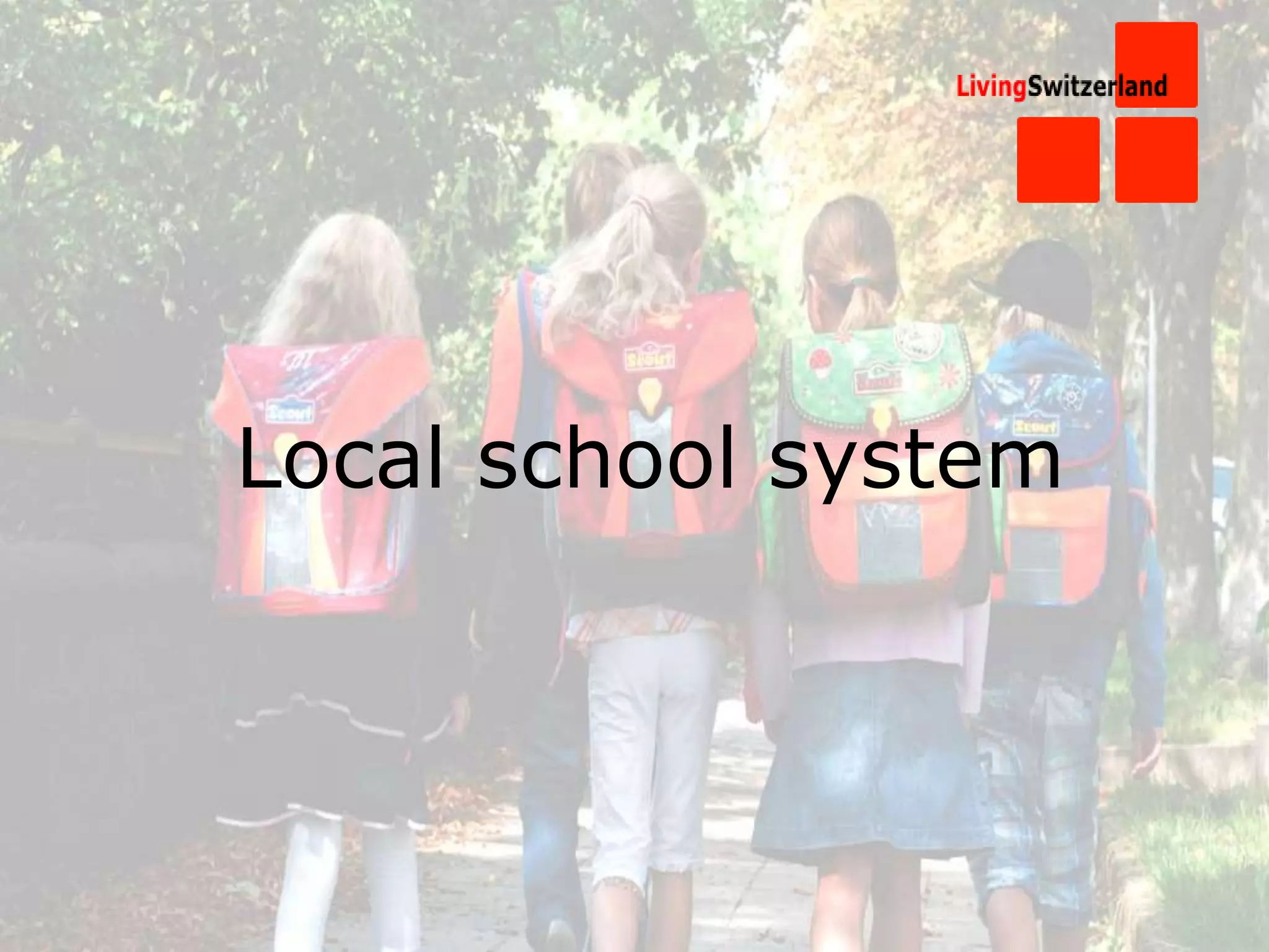 Navigating the swiss school system Zurich presentation short | PPTX ...