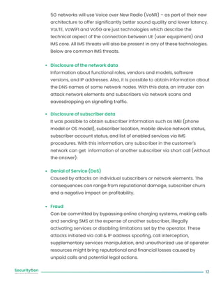 Navigating the Unseen Risks: Exploring 5G Vulnerabilities | PDF | Internet | Computing