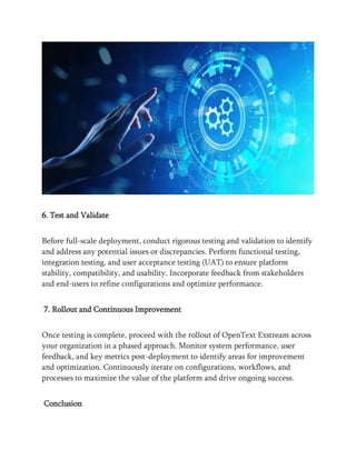 Navigating the Upgrade Journey A Comprehensive Guide to Transitioning to OpenText Exstream {Part ...