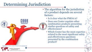 Navigating the US FDA for Combination Products | PPTX | Pharmaceutical ...