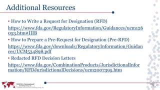 Navigating the US FDA for Combination Products | PPTX | Pharmaceutical ...