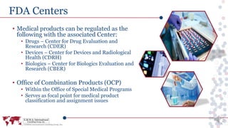 Navigating the US FDA for Combination Products | PPTX | Pharmaceutical ...