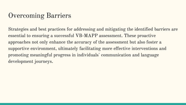 Navigating the VB-MAPP Assessment_ Identifying and Overcoming Barriers ...