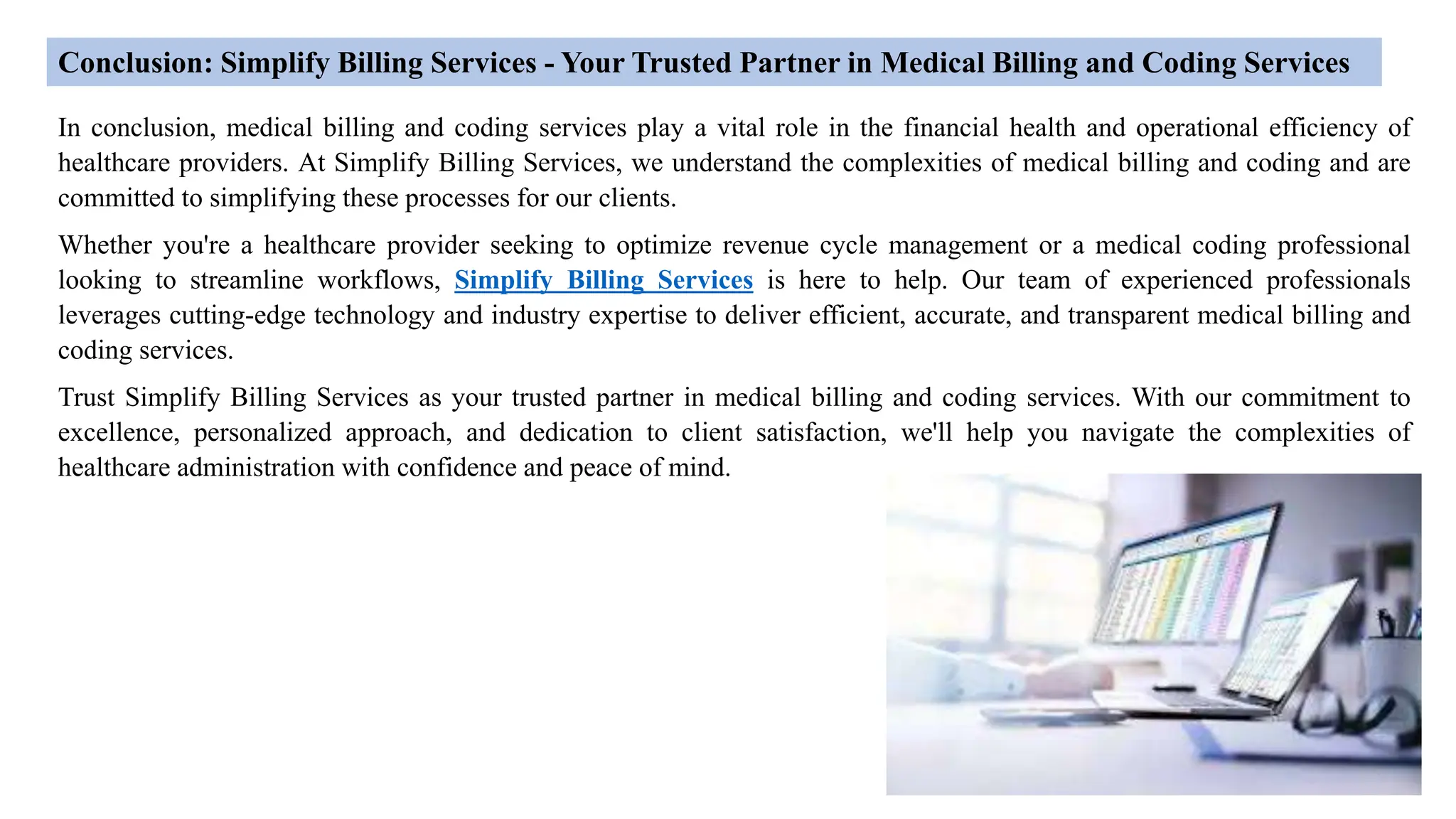 Navigating the World of Medical Billing and Coding Services A ...