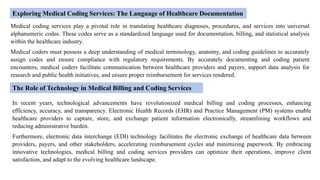Navigating the World of Medical Billing and Coding Services A ...