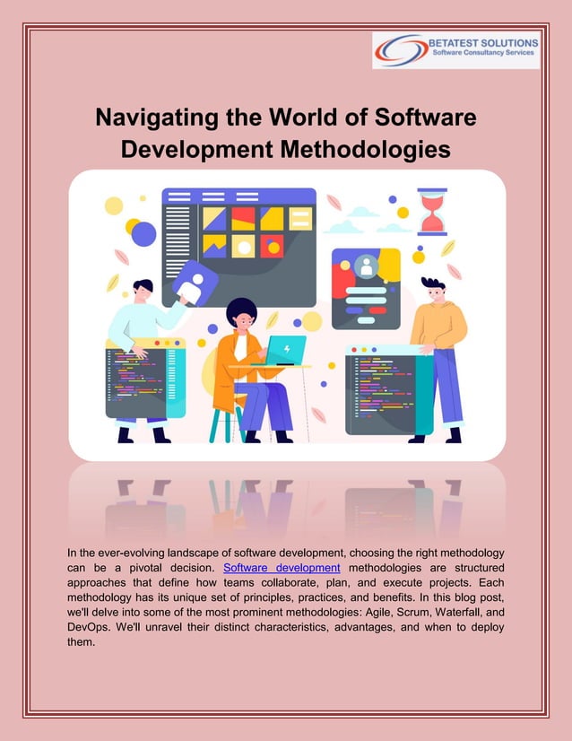 Navigating the World of Software Development Methodologies | PDF