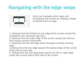Navigation guidelines on Windows Modern UI | KEY