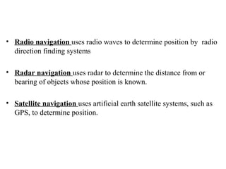NavigationLand & Marine Navigation using GNSS | PPT