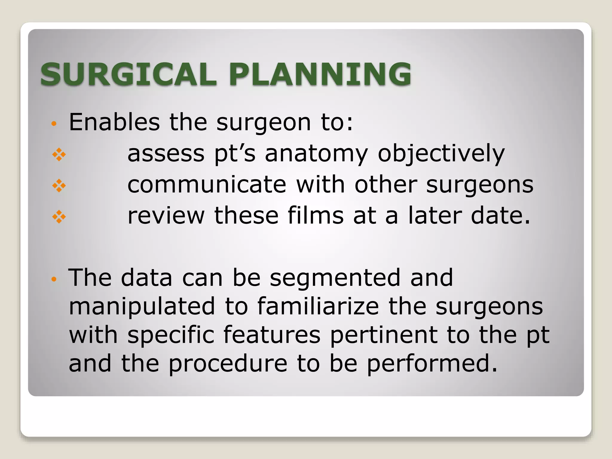 IMAGE GUIDED SURGERY | PPTX