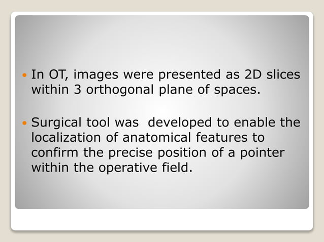 IMAGE GUIDED SURGERY | PPTX
