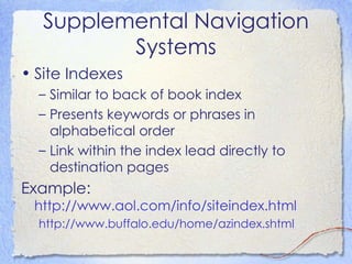 Navigation Systems | PPT