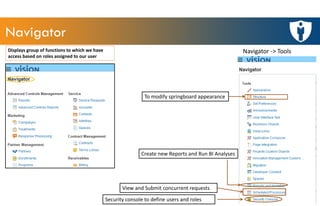 Oracle Fusion Applications Navigation and Roles | PDF