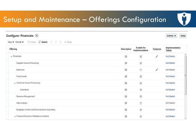 Oracle Fusion Applications Navigation and Roles | PDF