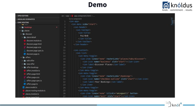 Navigation And Routing In Ionic Apps Ppt