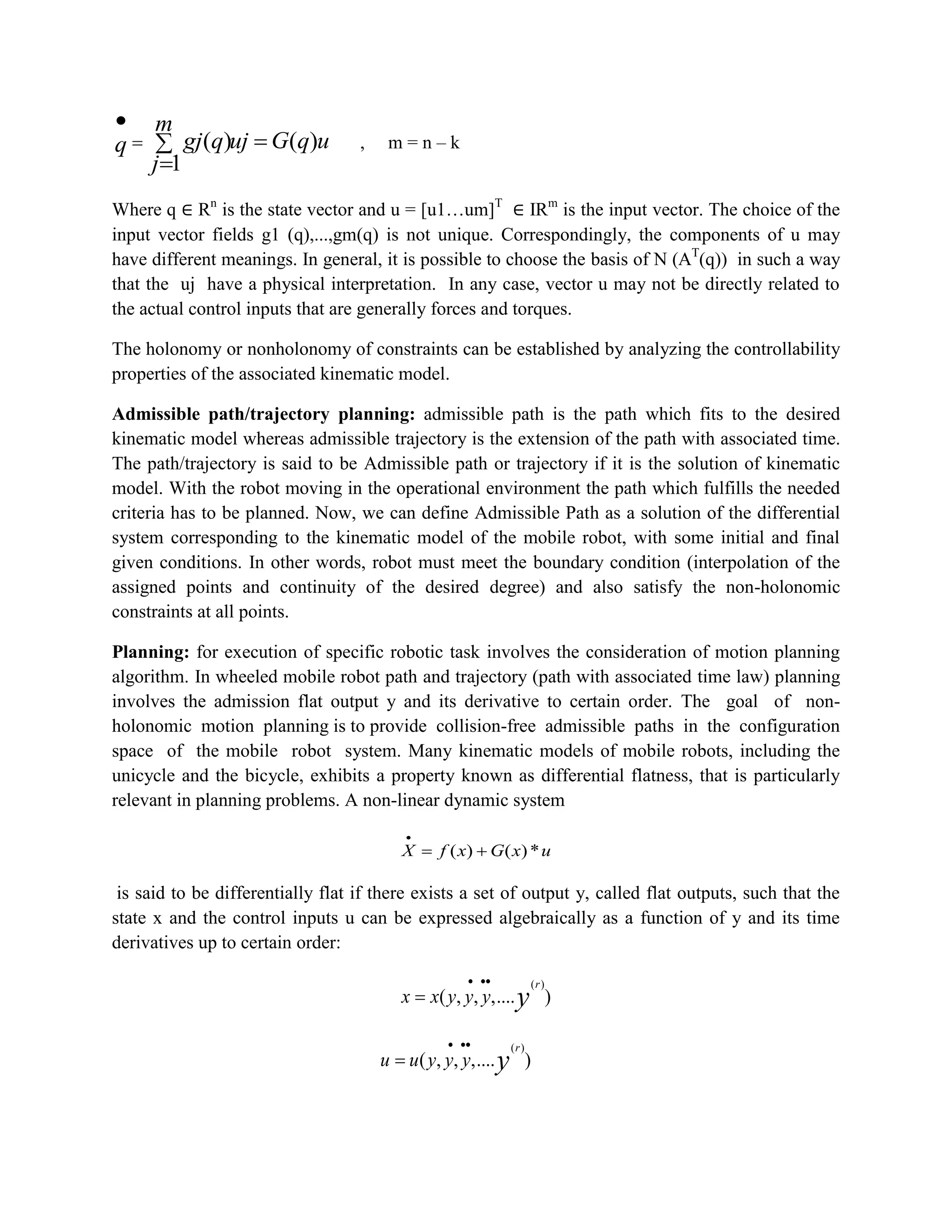 Navigation and Trajectory Control for Autonomous Robot/Vehicle ...