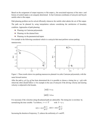 Navigation and Trajectory Control for Autonomous Robot/Vehicle ...