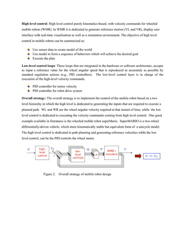 Navigation and Trajectory Control for Autonomous Robot/Vehicle ...